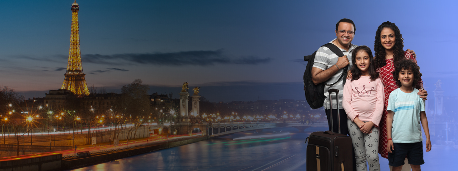 Travel Insurance for France from India Online with Covid-19 Cover